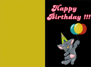 Furry Friend Birthday Cards