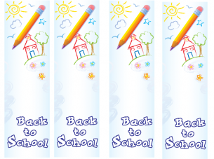Back to School Bookmarks