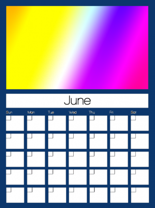 June Printable Monthly Calendars - Free Printable Online