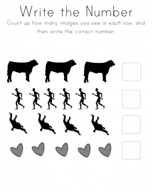 Write Number Worksheets