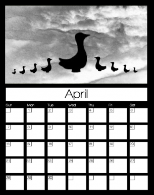 2013 April Calendars