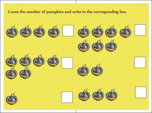 Counting Pumpkins Worksheets